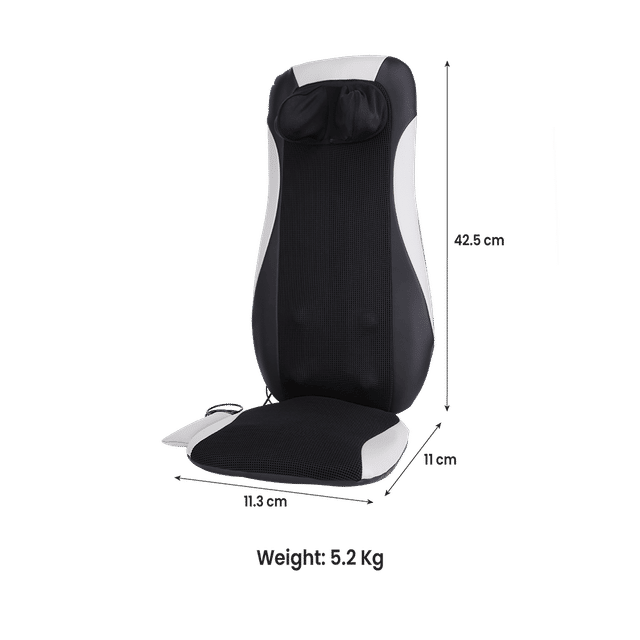 Buy Croma Back And Neck Massager Heat Function Black Online Croma 